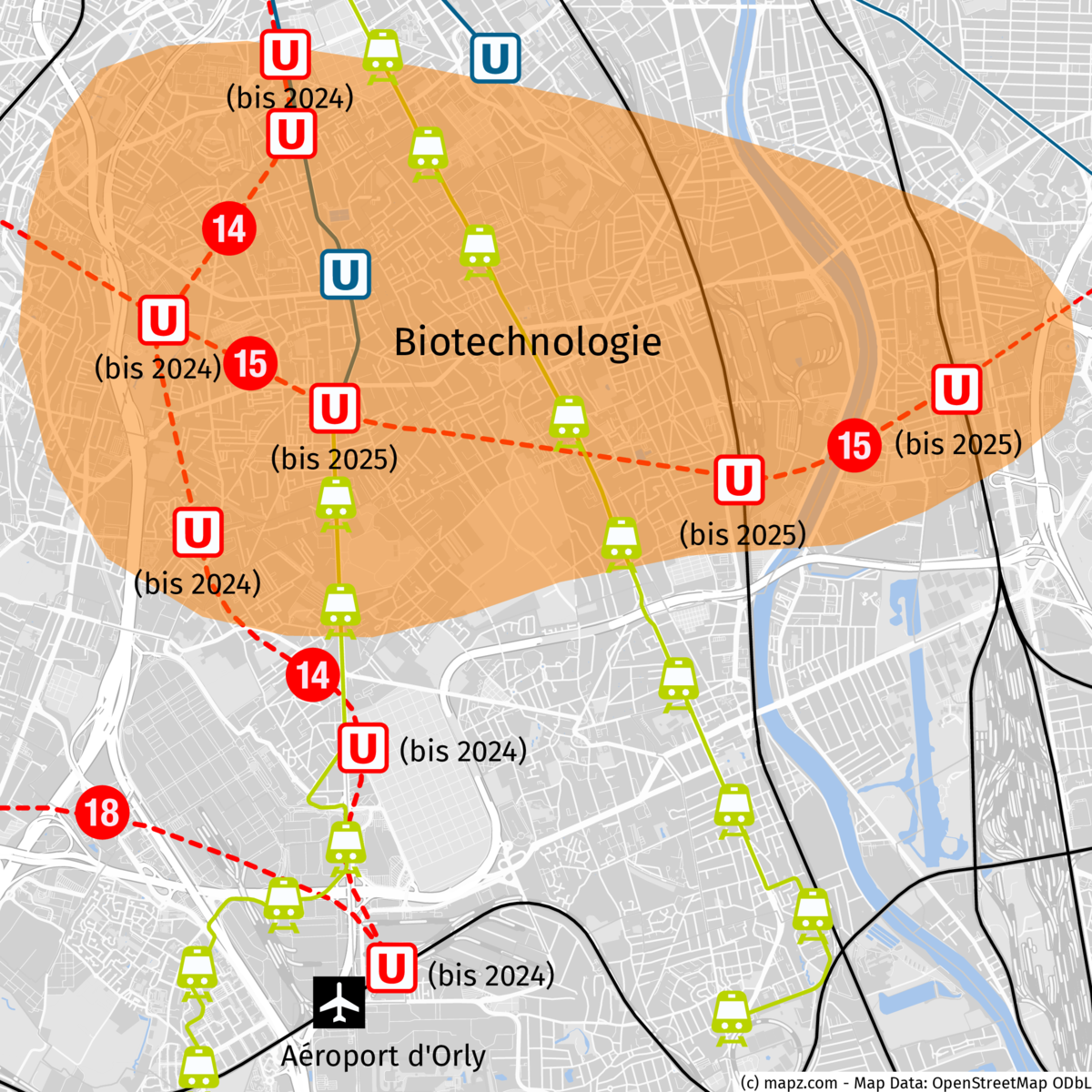 Groß, größer, Grand Paris